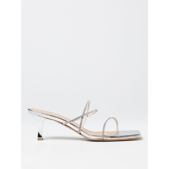 MY CHALOM | Shoes | My Chalom Heeled Sandals Woman Silver | Poshmark